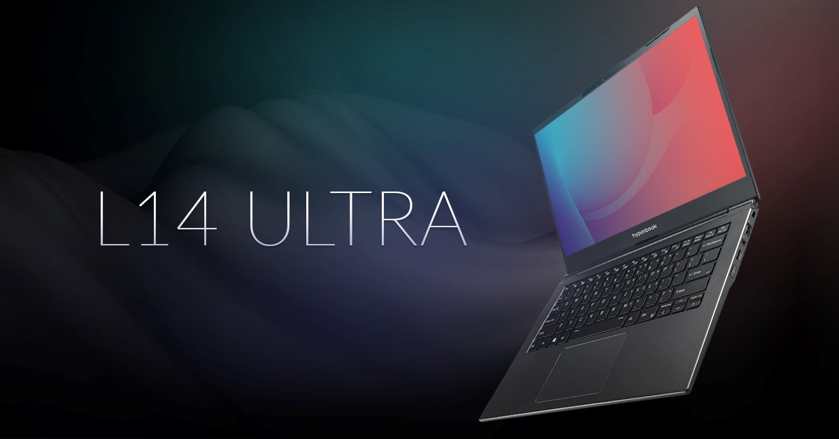 Hyperbook L14 Ultra ma oferować do 32 godzin pracy bez ładowania ...