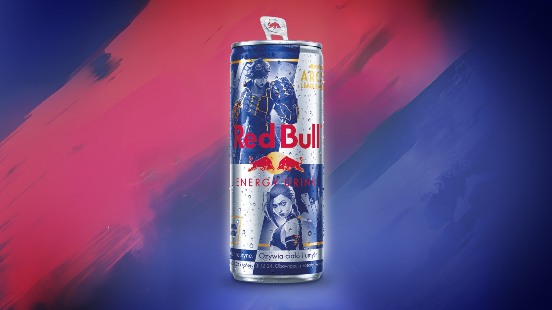 Red Bull dla fanów serialu Arcane i Leage of Legends | Gaming Society
